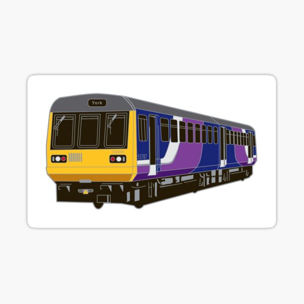 "northern class 142 pacer " Sticker for Sale by mrluff | Redbubble