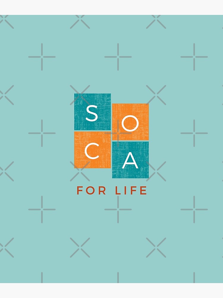 "Soca For Life 2021 Soca T-shirts and More" Poster for Sale by ...