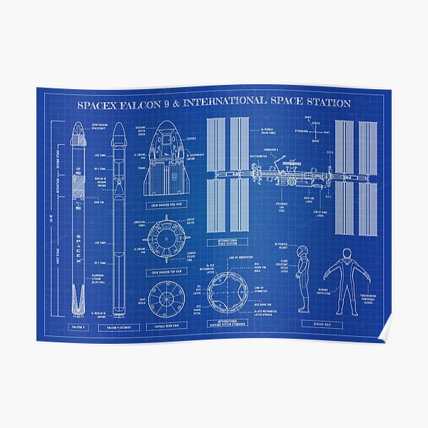 "SpaceX-NASA: Falcon 9 & International Space Station (Blueprint ...