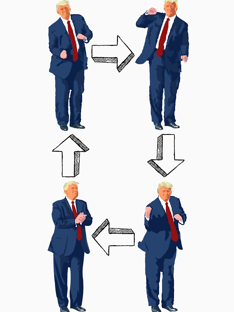 "Donald Trump Dance" T-shirt by VandelayKraft | Redbubble