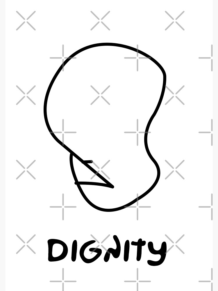 "dignity the simpsons" Poster by frangipanms | Redbubble