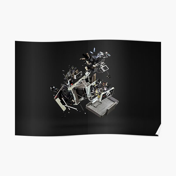 "Exploded View - Polaroid Land Camera 440" Poster by iamrevolver ...