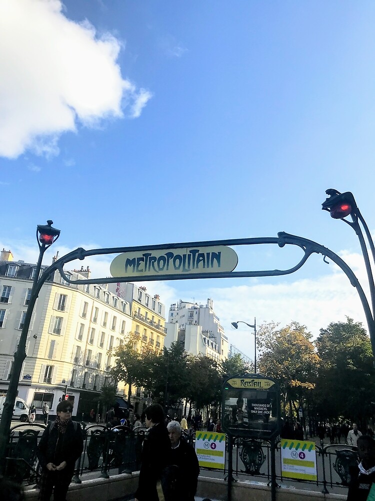 "Paris Metro" Poster for Sale by ke19obri | Redbubble