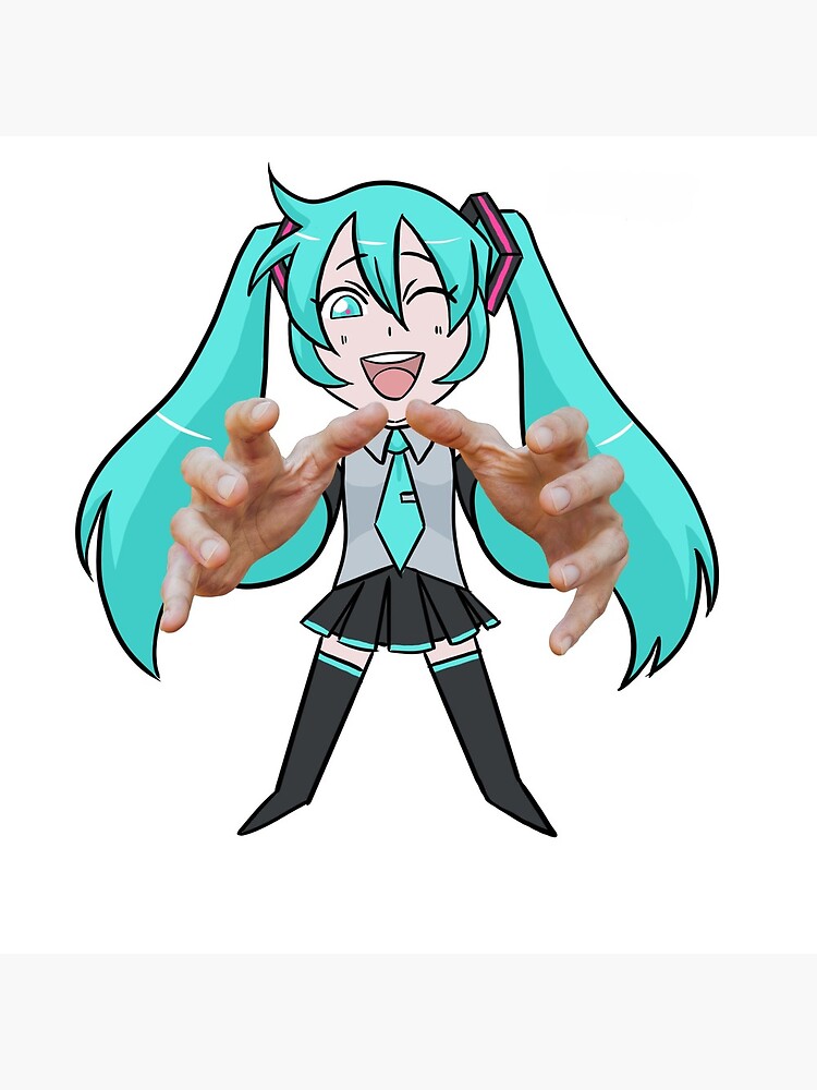 "Miku meme" Poster by ikeatheman | Redbubble