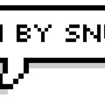 "Death By Snu Snu" Sticker for Sale by allysmar | Redbubble