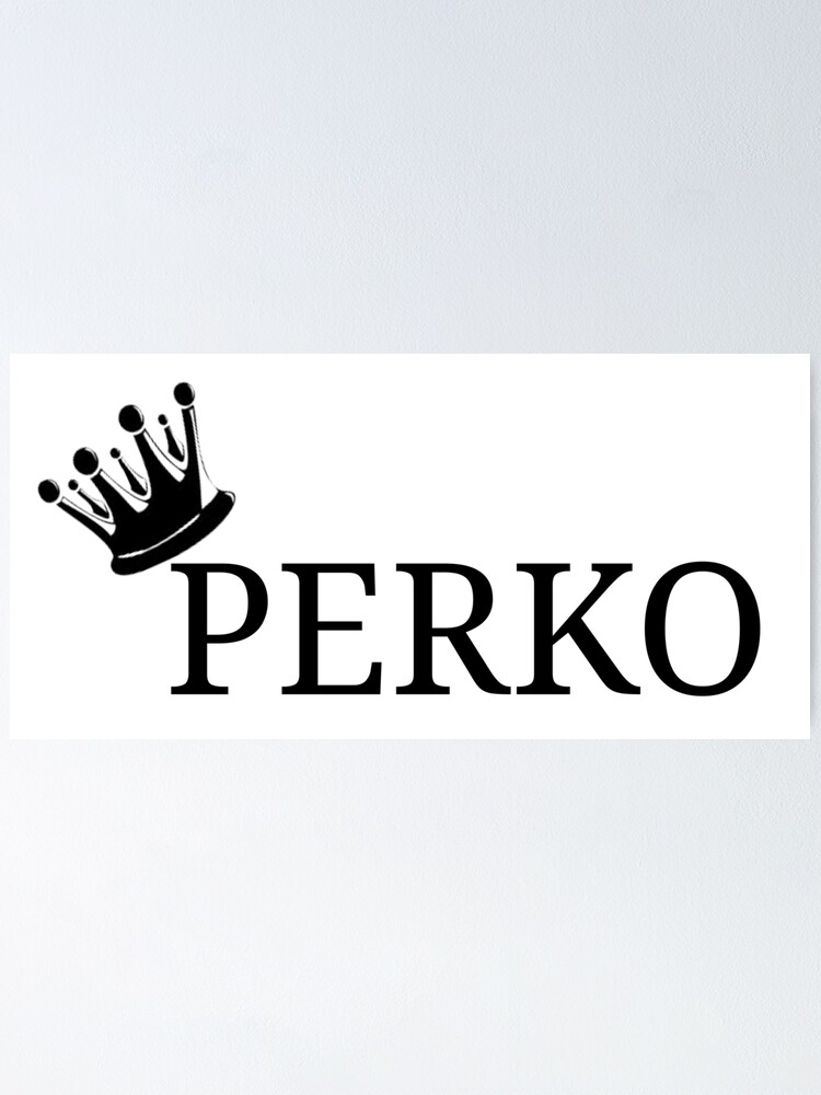 "Perko Crown " Poster for Sale by MariaCorail | Redbubble
