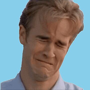 "Crying Dawson" Sticker for Sale by matttman | Redbubble