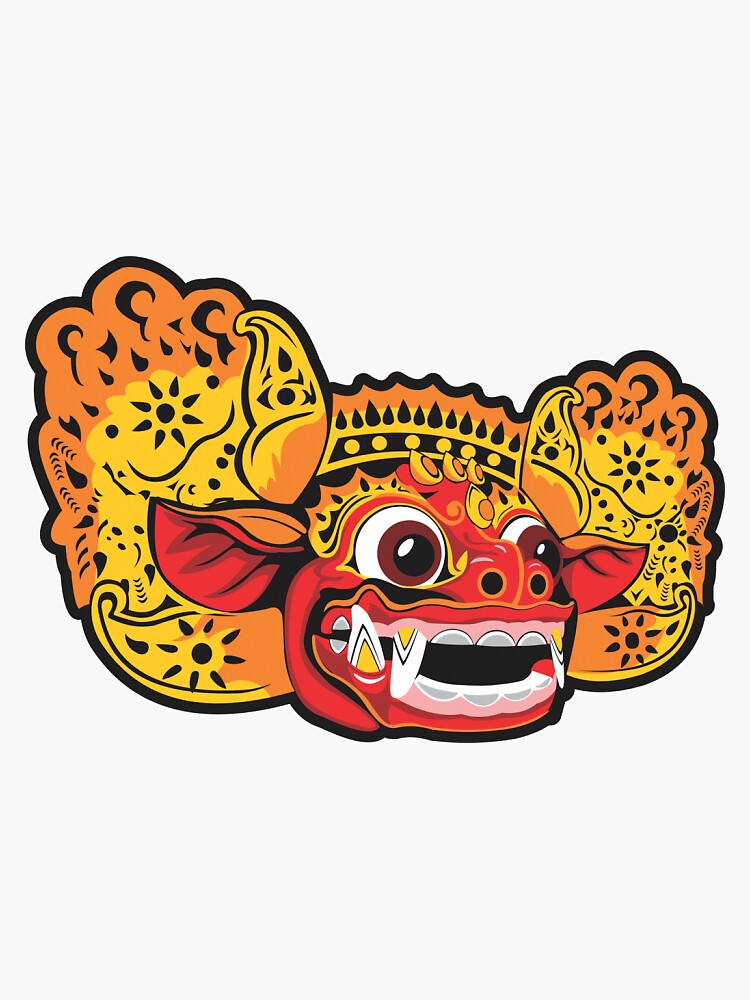 "barong from bali" Sticker by hebib13 | Redbubble