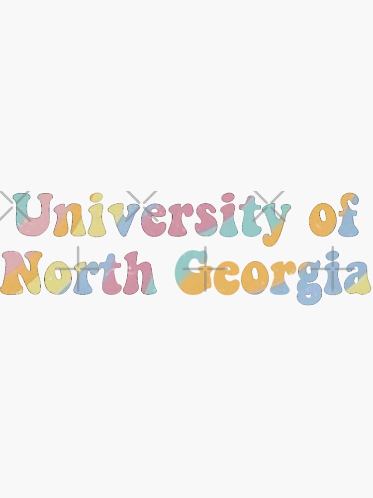"University of North Georgia" Sticker for Sale by savannahsilb | Redbubble