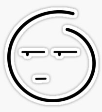 Annoyed Emoji Stickers | Redbubble