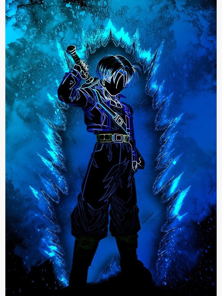 "Future Trunks Slash Frieza With God Blade" Poster by Hunzter | Redbubble