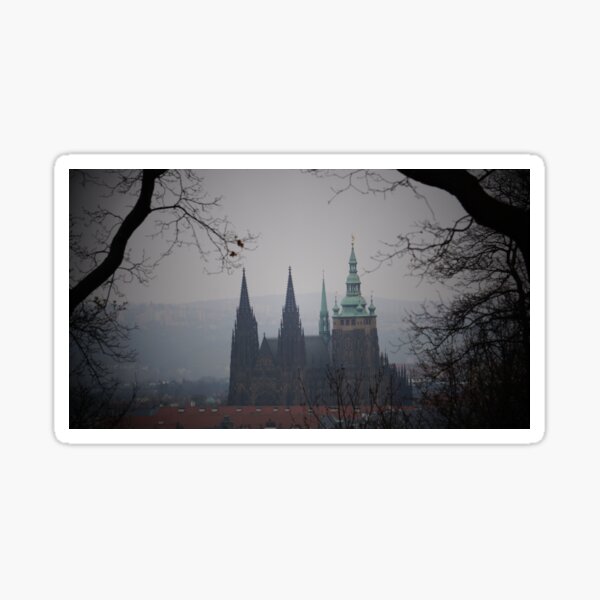 "View of Prague" Sticker for Sale by laoulife | Redbubble