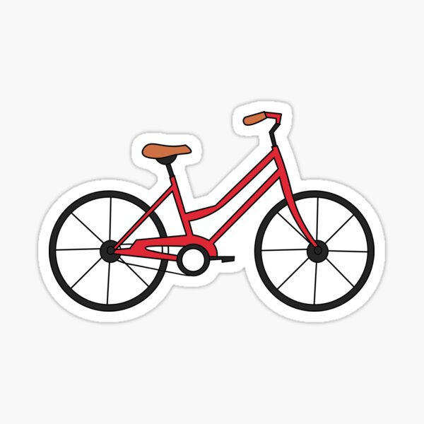 "Vintage Bike " Sticker for Sale by LankySimmons | Redbubble