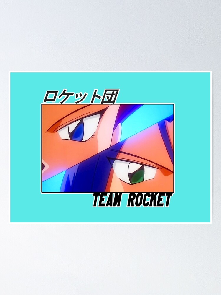 "Team Rocket Aesthetic" Poster by kasside717 | Redbubble