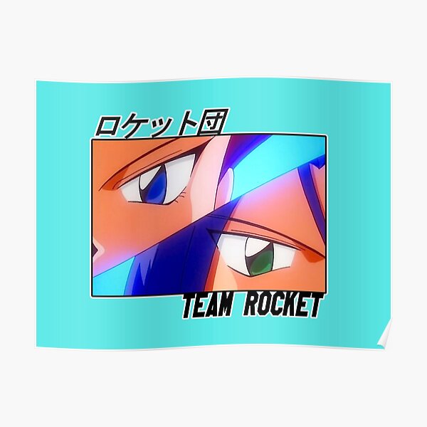 "Team Rocket Aesthetic" Poster by kasside717 | Redbubble