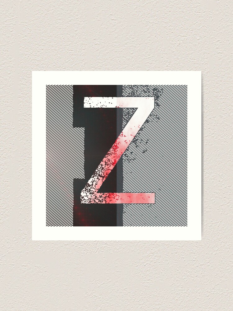 Lámina artística «Letra mayúscula Z» de leobrix | Redbubble
