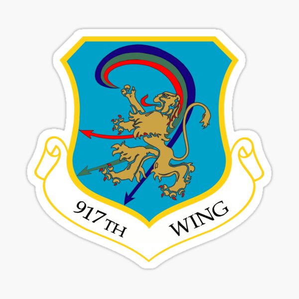 "917th Bomb Wing " Sticker by Sidewinder21 | Redbubble