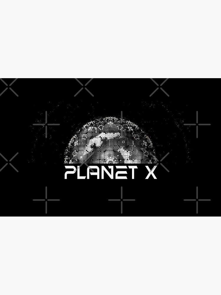 "Space Age Astronomy Art Planet X Brand Logo" Canvas Print by ...