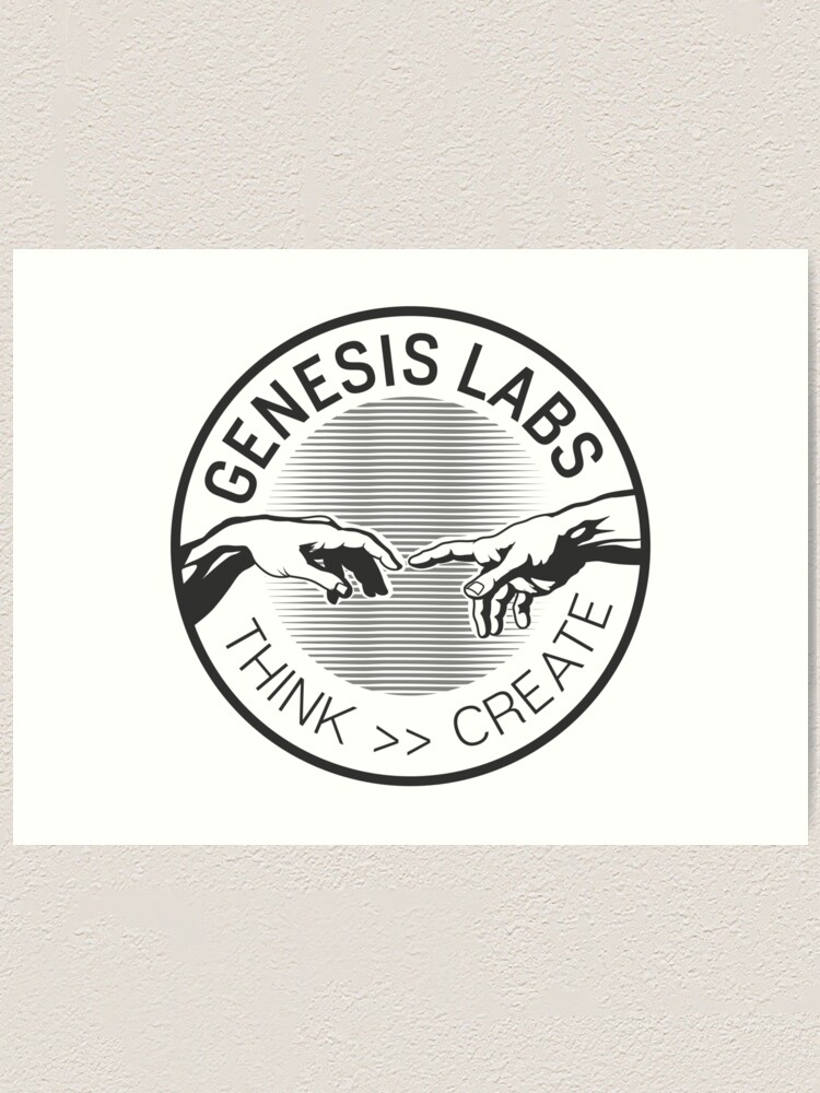 "Genesis Labs Logo" Art Print for Sale by genesislabs | Redbubble