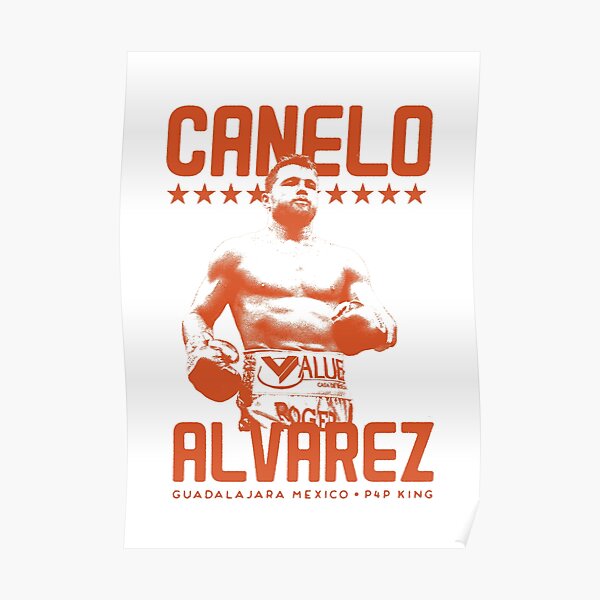 "Saul "CANELO" Alvarez vintage boxing poster" Poster for Sale by ...