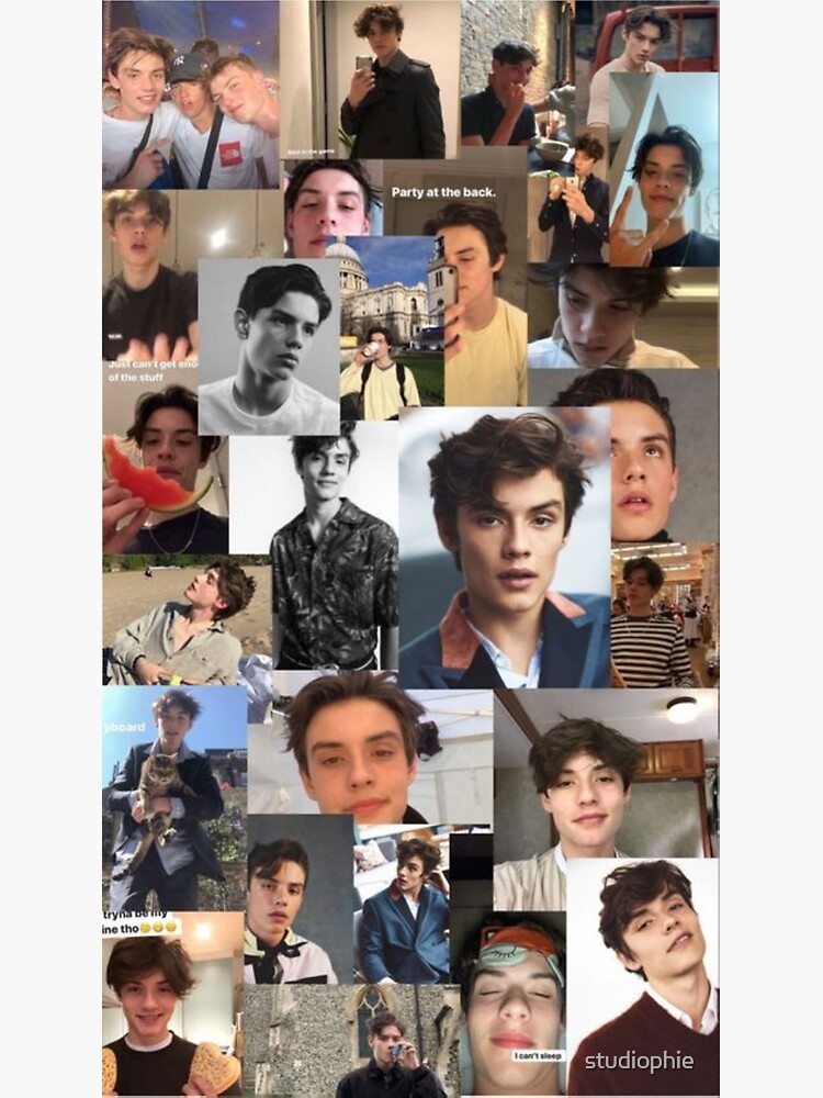 "Louis Partridge Collage Phone Case" Poster for Sale by sophiesdesignz ...