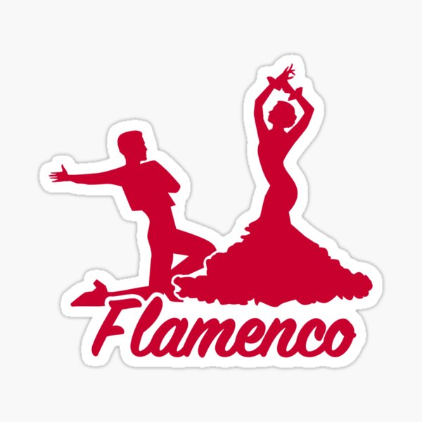 Flamenco Stickers | Redbubble