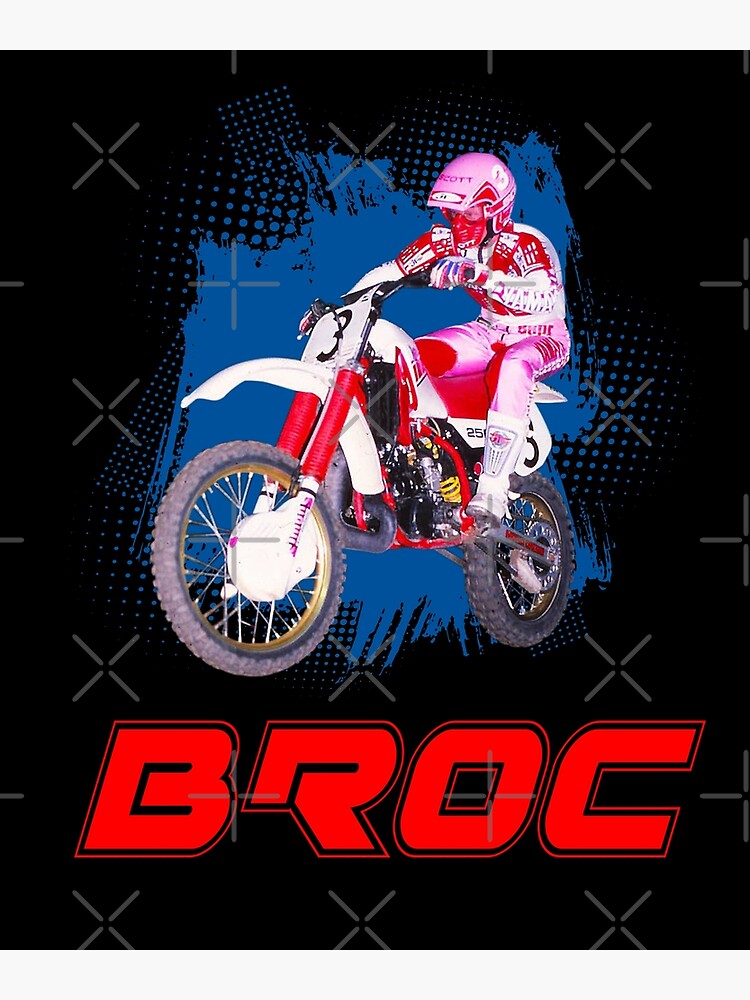 Póster «Broc Glover Leyenda del motocross Dirt Bike Champion Gift ...