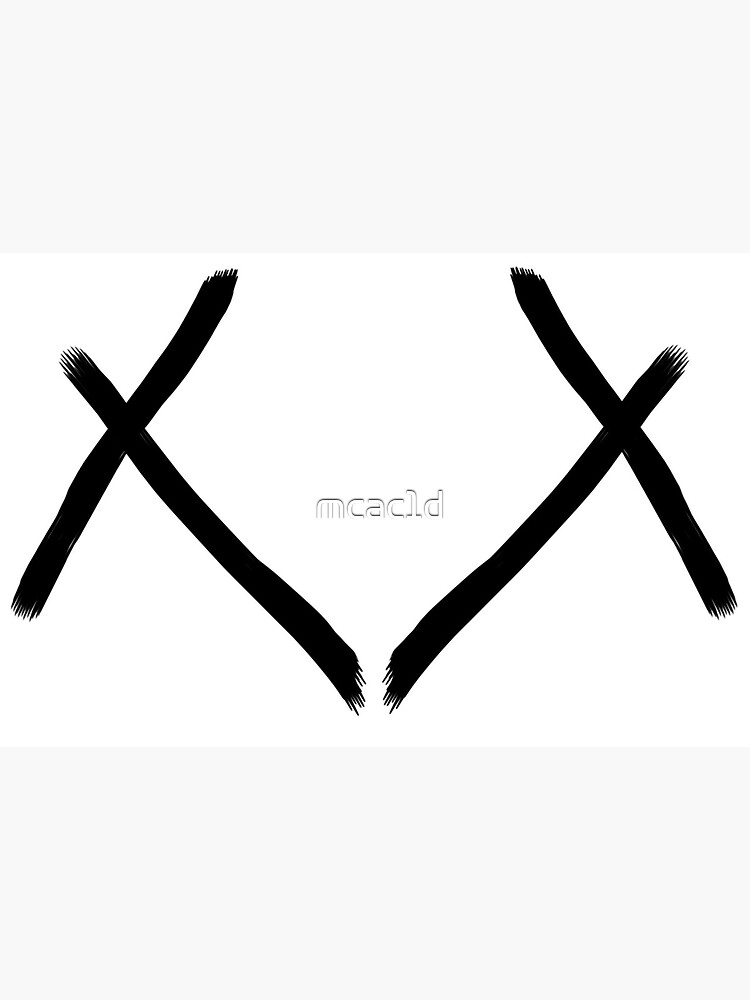 "Double X Cross" Sticker for Sale by mcac1d | Redbubble