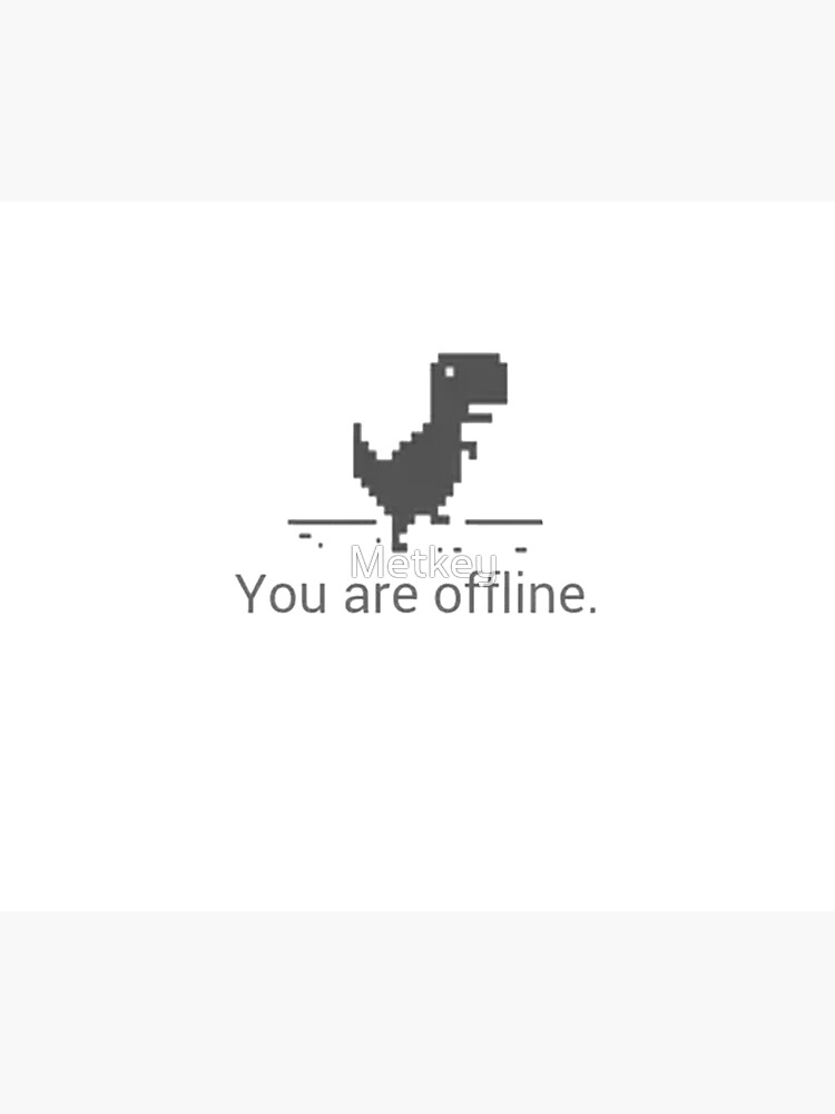 "You Are Offline !" Throw Blanket by Metkey | Redbubble