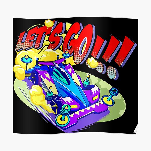 "tamiya sonic art" Poster by valeniuni | Redbubble