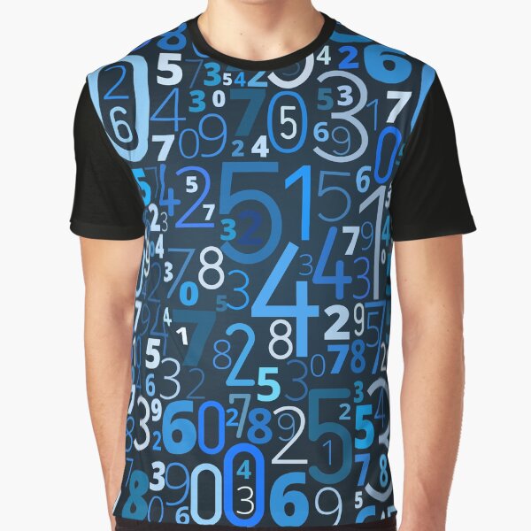 "Math, Numbers" T-shirt for Sale by BokeeLee | Redbubble | math graphic ...