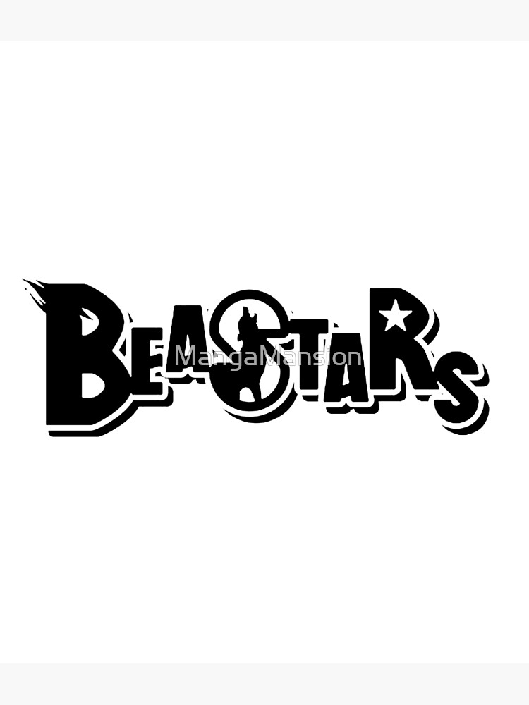 "BEASTARS - Logo" Photographic Print for Sale by MangaMansion | Redbubble