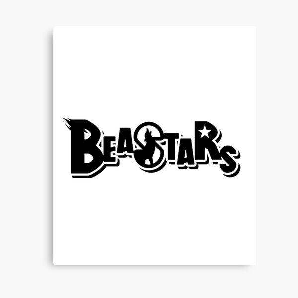 "BEASTARS - Logo" Canvas Print for Sale by MangaMansion | Redbubble