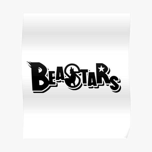 "BEASTARS - Logo" Poster by MangaMansion | Redbubble