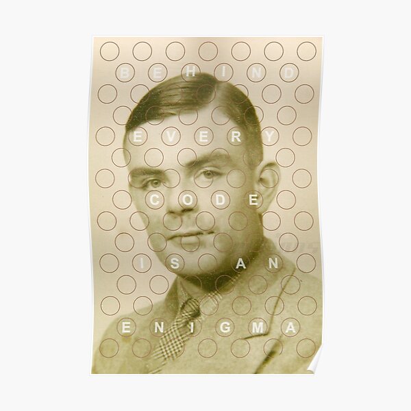 Alan Turing Posters | Redbubble