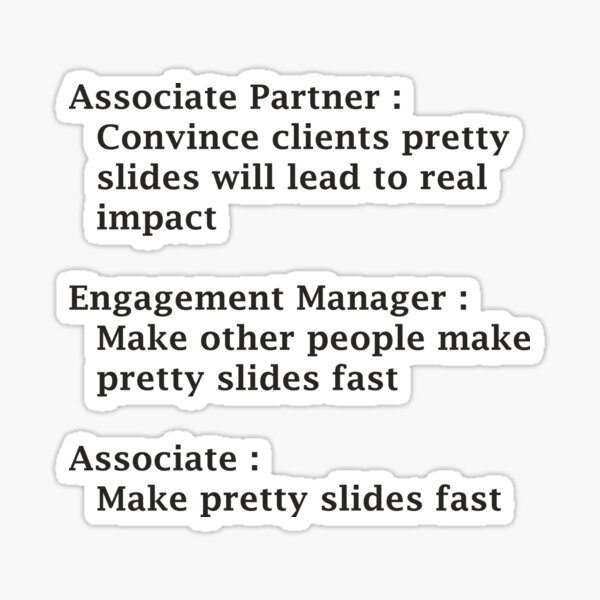 "The Real Job Description" Sticker for Sale by Exceldeluxe | Redbubble