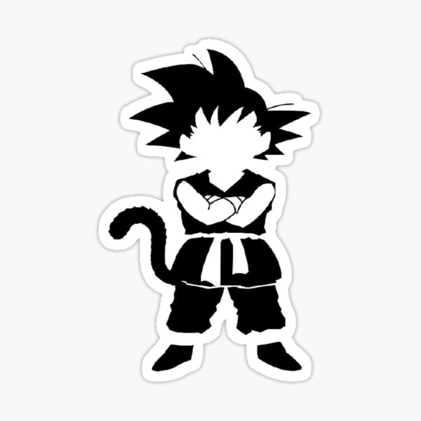 "Kid goku" Sticker by AirBall | Redbubble