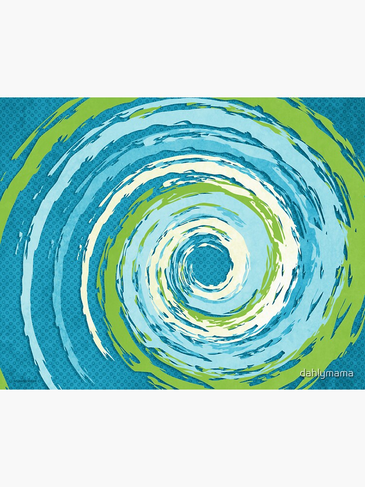 "Hurricane Blue" Sticker for Sale by dahlymama | Redbubble