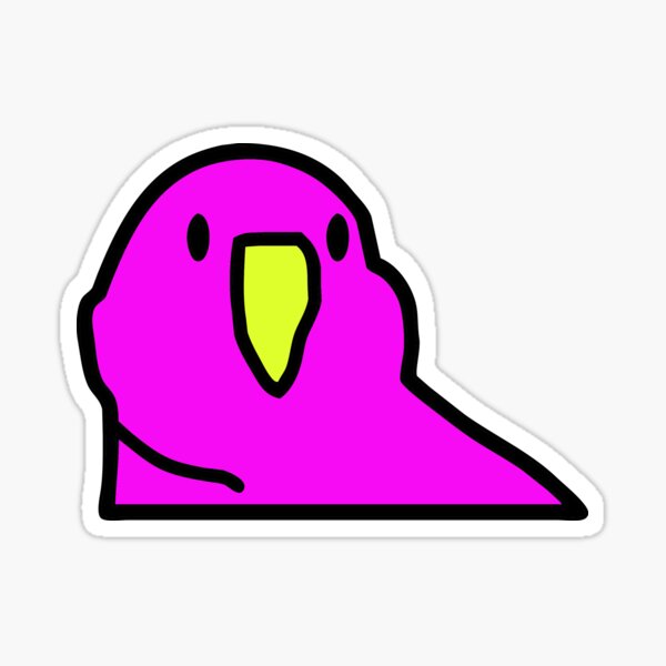 Party Parrot Stickers | Redbubble