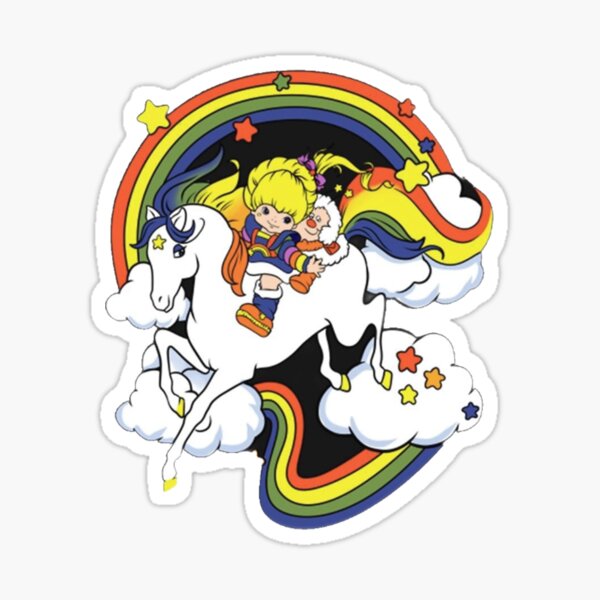 Rainbow Brite Stickers | Redbubble