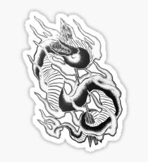 Fire Serpent Stickers | Redbubble