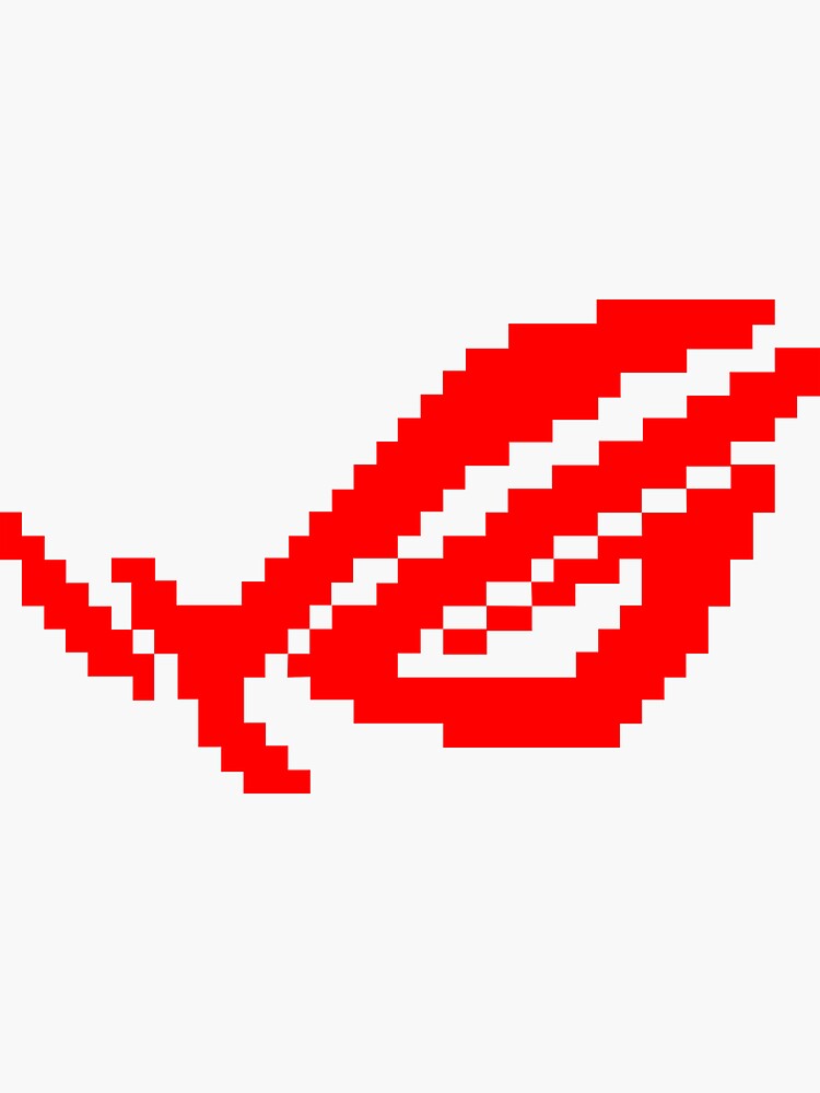 "Asus Rog Pixel" Sticker by Nanisdafne | Redbubble