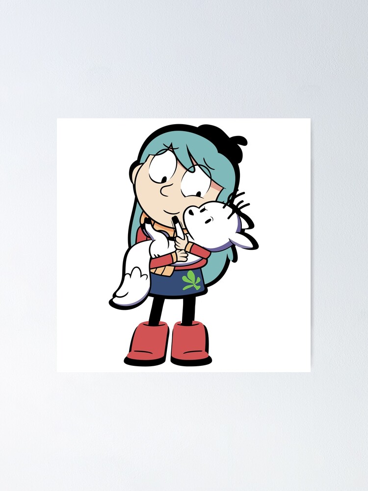 "hilda netflix hugging cute deerfox" Poster for Sale by RB-Store ...