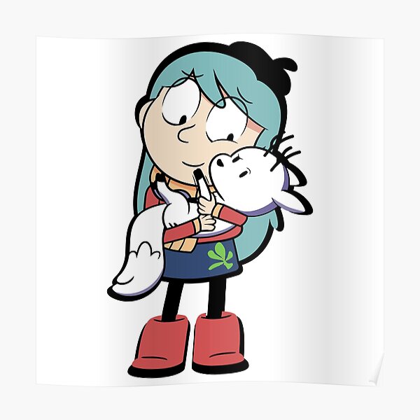 "hilda netflix hugging cute deerfox" Poster for Sale by RB-Store ...