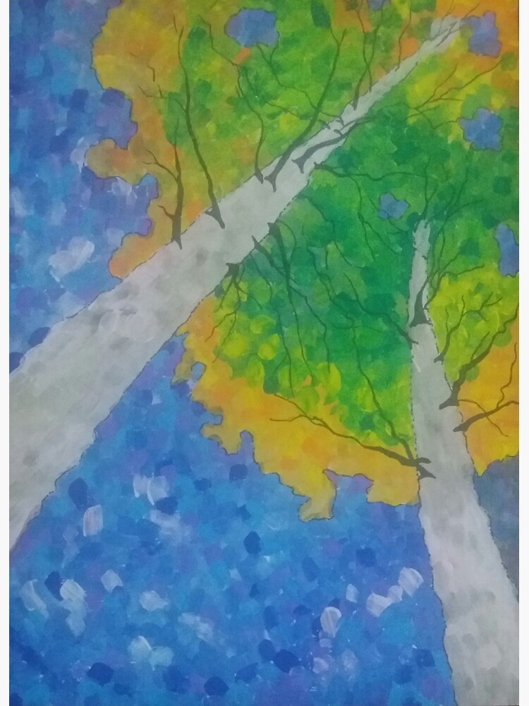 "Twin Tree" Sticker for Sale by SRI-NAS | Redbubble