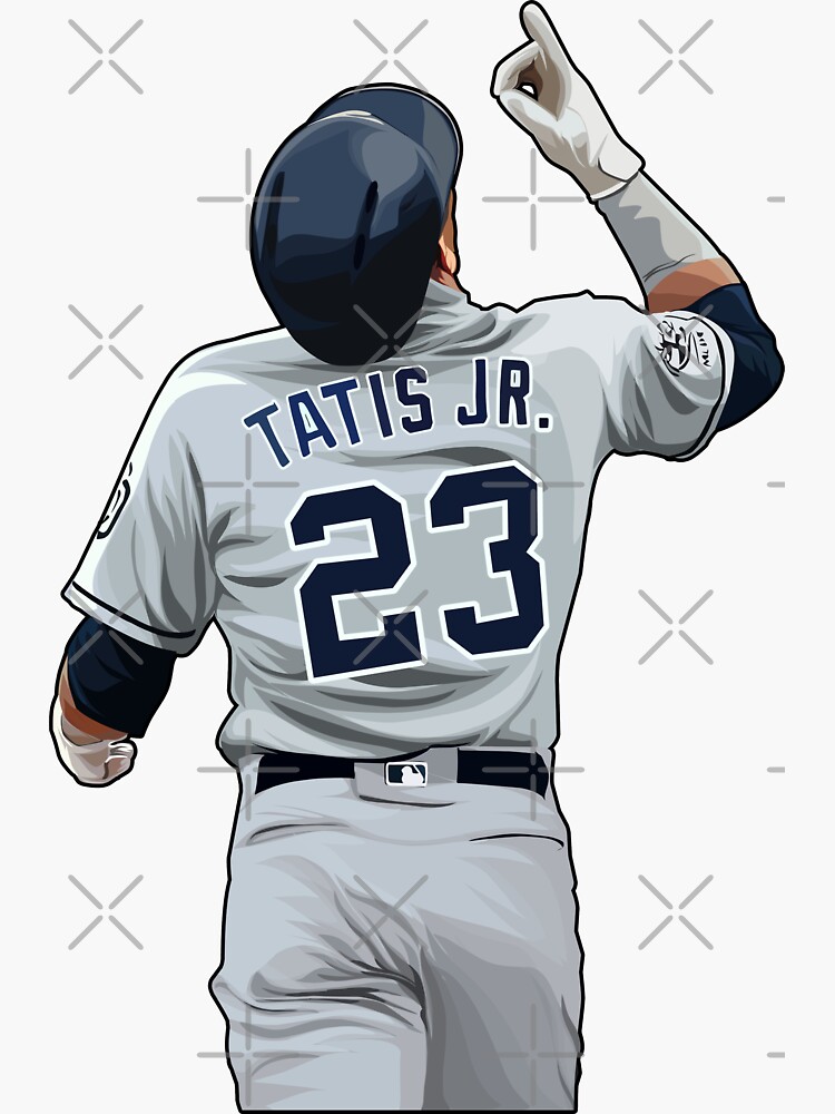 "Tatis Jr. Celebration" Sticker for Sale by BoxOfSports | Redbubble