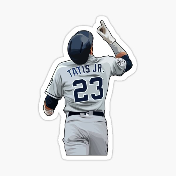 "Tatis Jr. Celebration" Sticker for Sale by BoxOfSports | Redbubble