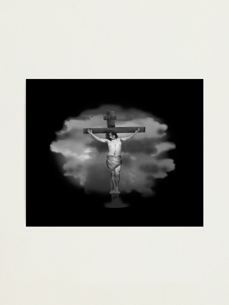 Impression photo « Jésus de nazureth, visage de Jésus-Christ, icône du ...