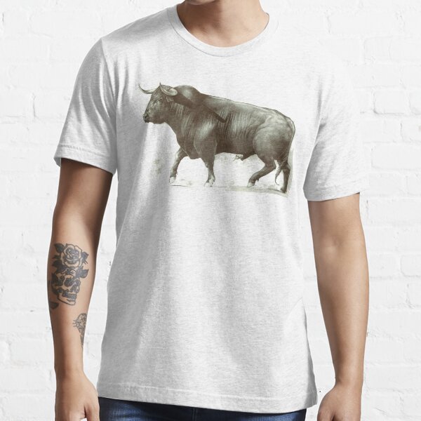 "BULL - TORO" T-shirt for Sale by CARMELOCAATRAD | Redbubble | animal ...