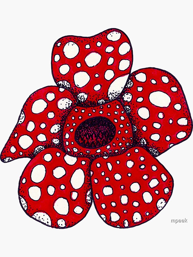 "Rafflesia" Sticker for Sale by mpeek | Redbubble